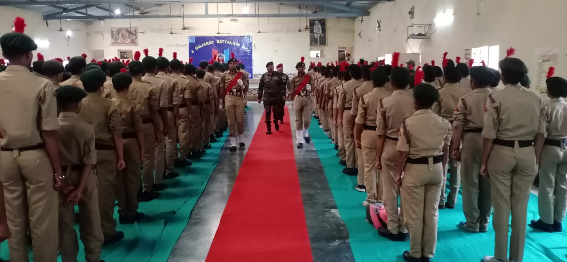 || NCC Cadet Training Camp at Thamna, Tal.- Upleta 15th July to 26th ...